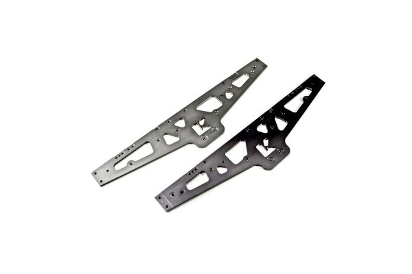 MAD FORCE Hard Side Plate(7075/Gun Metallic) MAW002GM - KYOSHO RC