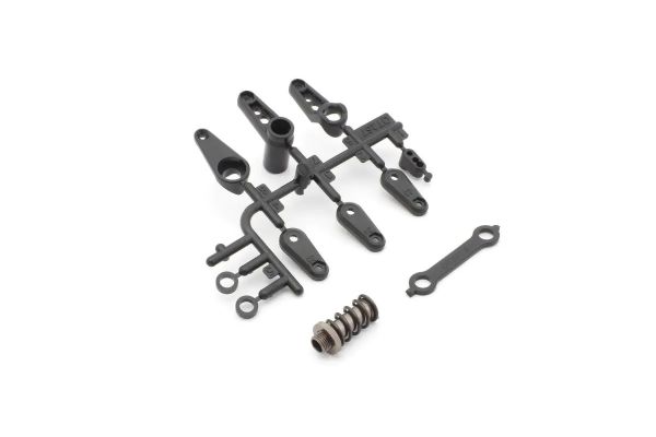 Servo Saver Set (Gunmetal/87'WC OPTIMA Mid) OT267GM - KYOSHO RC