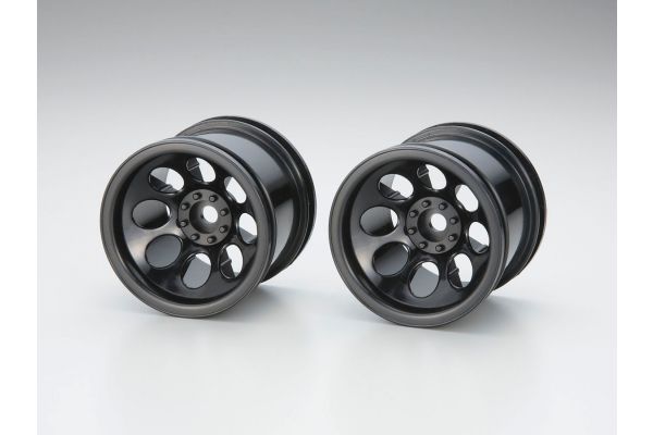 Wheel (Black/2Pcs/ROCK FORCE 2.2) RFH001BK - KYOSHO RC