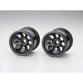 Wheel (Black/2Pcs/ROCK FORCE 2.2) RFH001BK - KYOSHO RC